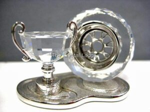 SWAROVSKI CRYSTAL MEMORIES - FORMULA 1 RACING TROPHY RHODIUM 719007 ...