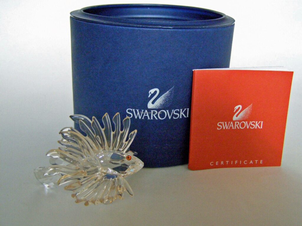 SWAROVSKI LION FISH 604011 - The Crystal Lodge | Specialists in retired ...