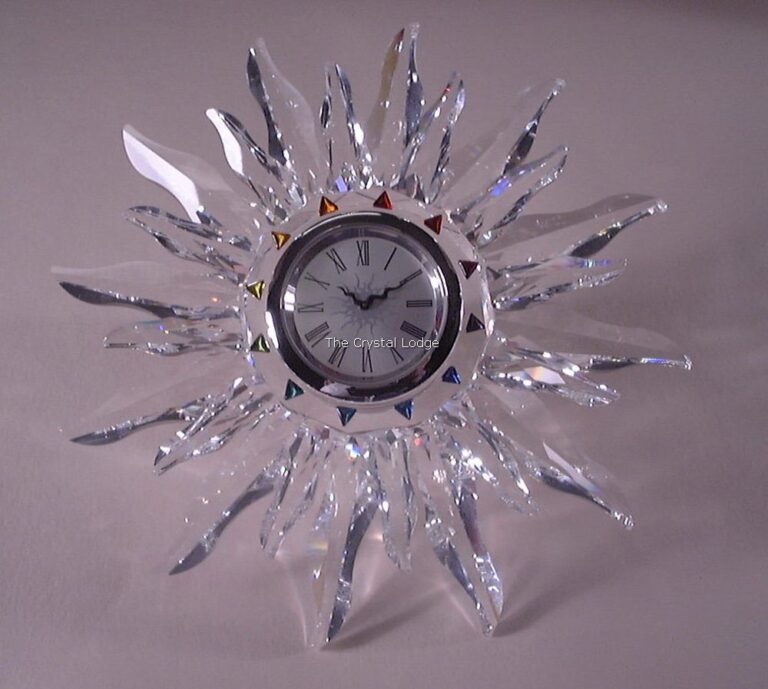 SWAROVSKI CLOCK - SOLARIS TABLE CLOCK 211626 - The Crystal Lodge ...